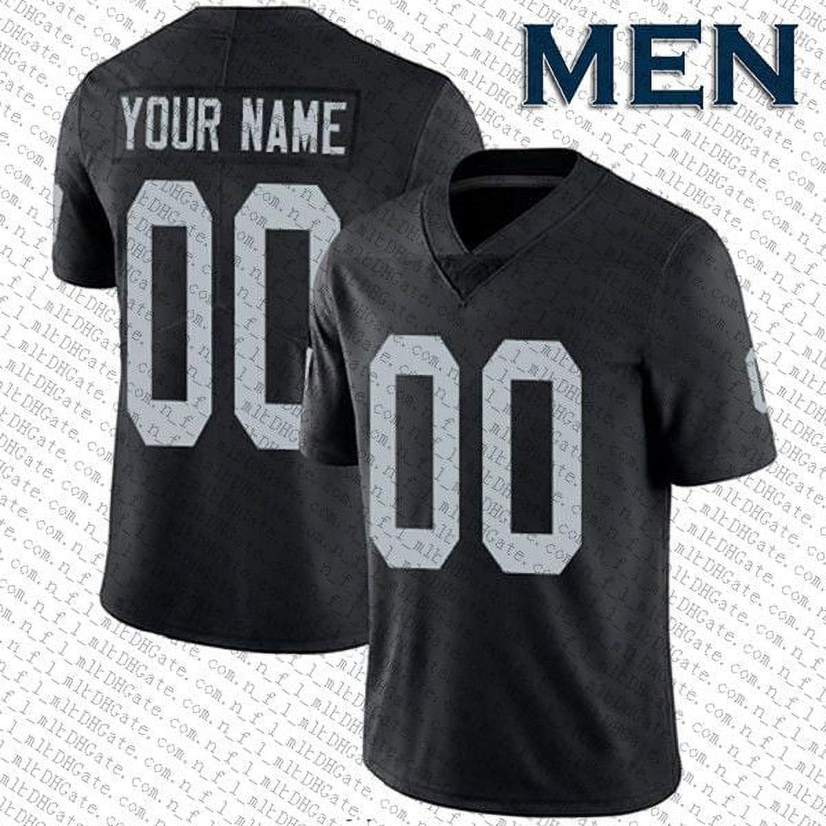 Custom Davante Adams Maxx Crosby Football Jersey Josh Jacobs Hunter ...