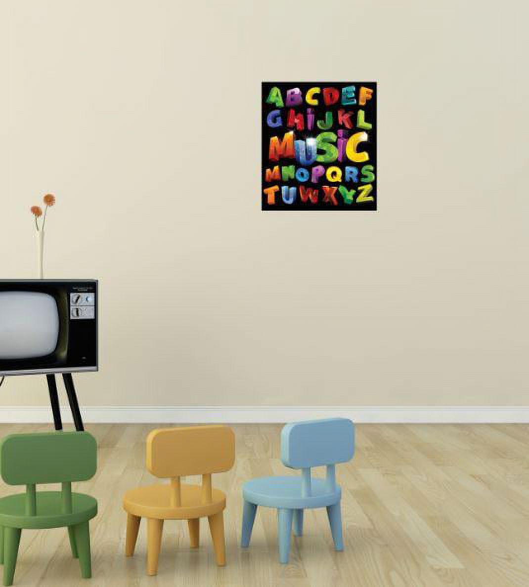 Custom Decals - Prices Reduced Vinyl Wall Sticker : Full Alphabet Music ...