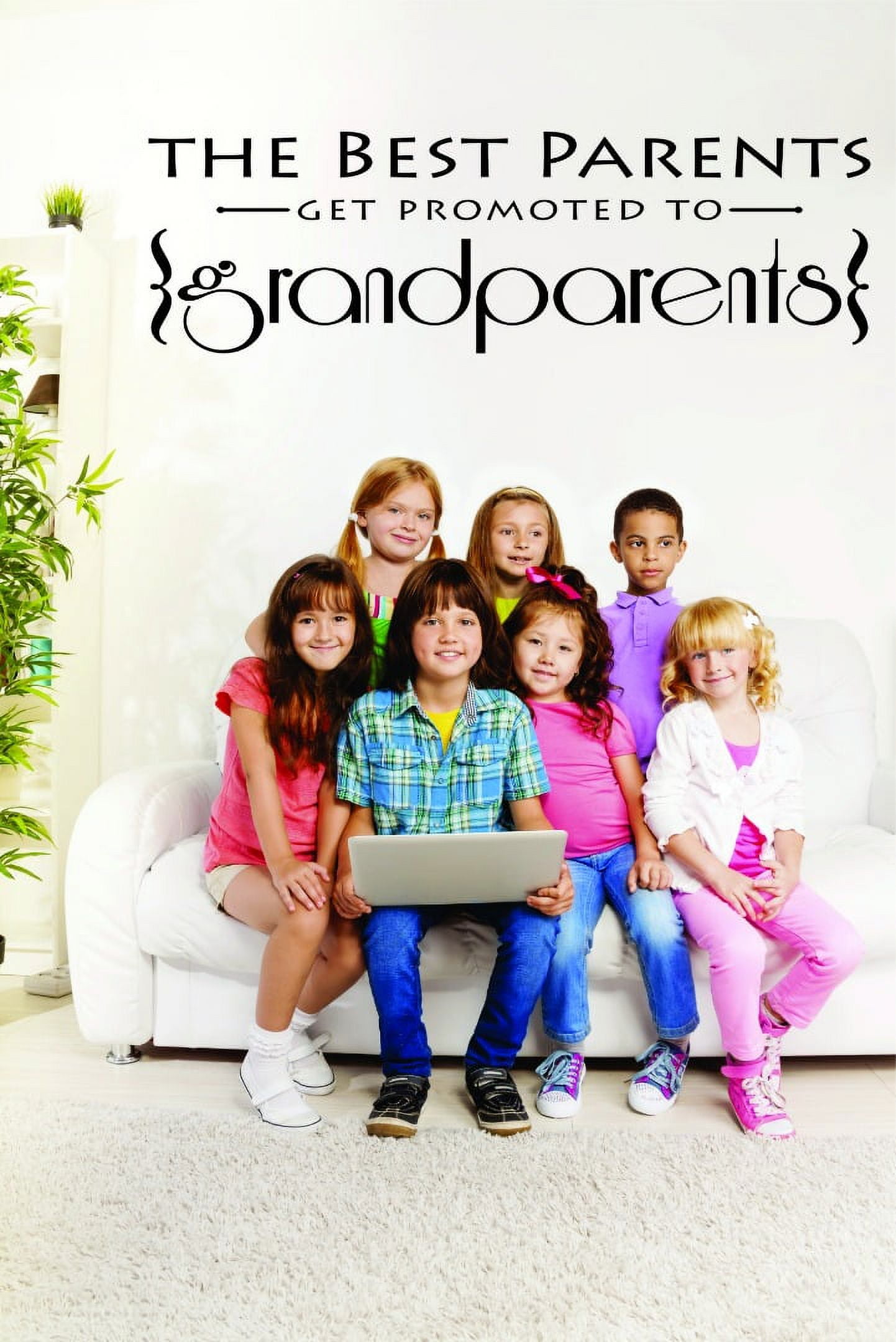 Decal Wall Sticker : The Best Parents Get Promoted To Grandparents ...