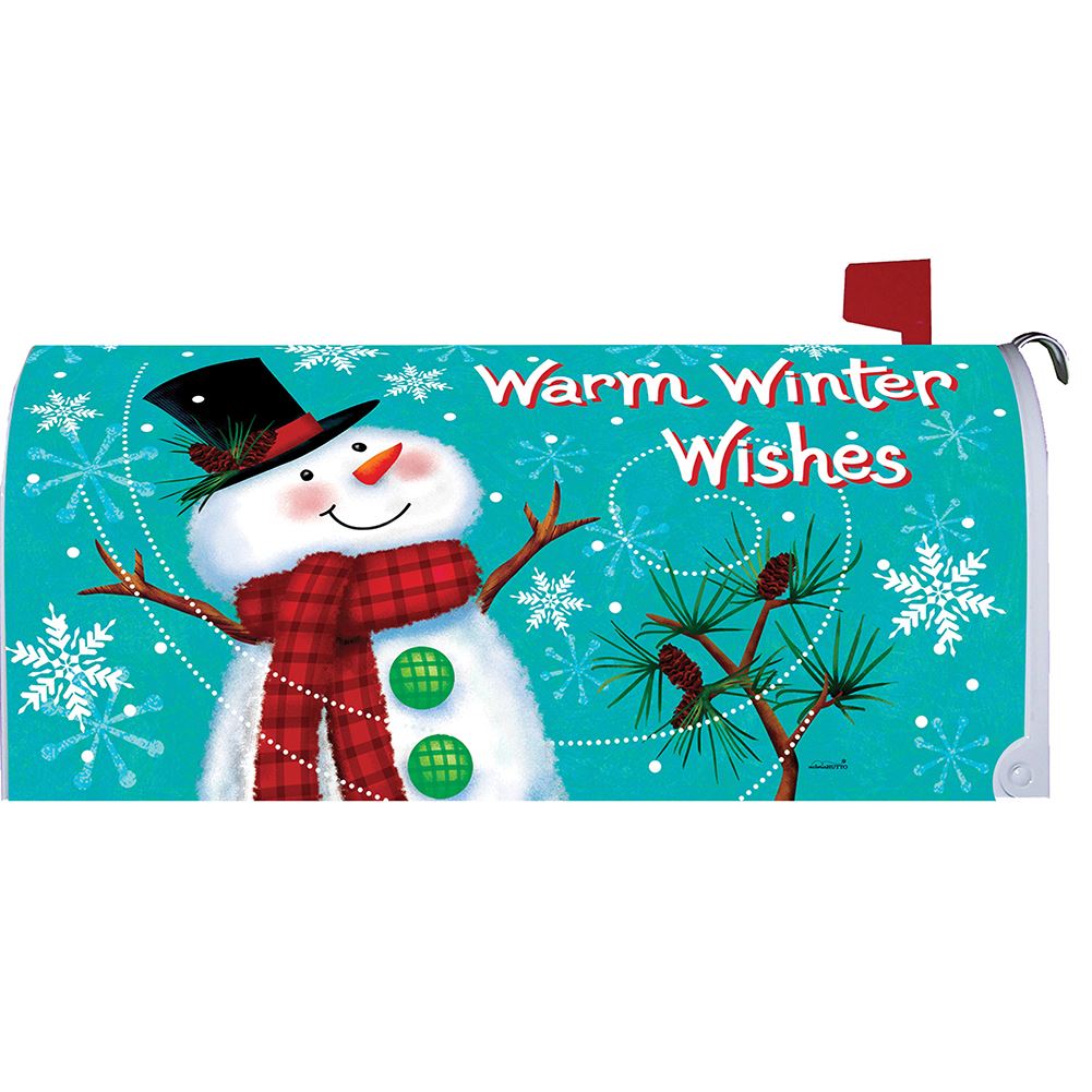 Custom Decor Mailbox Makeover - Winter Snowman - Walmart.com