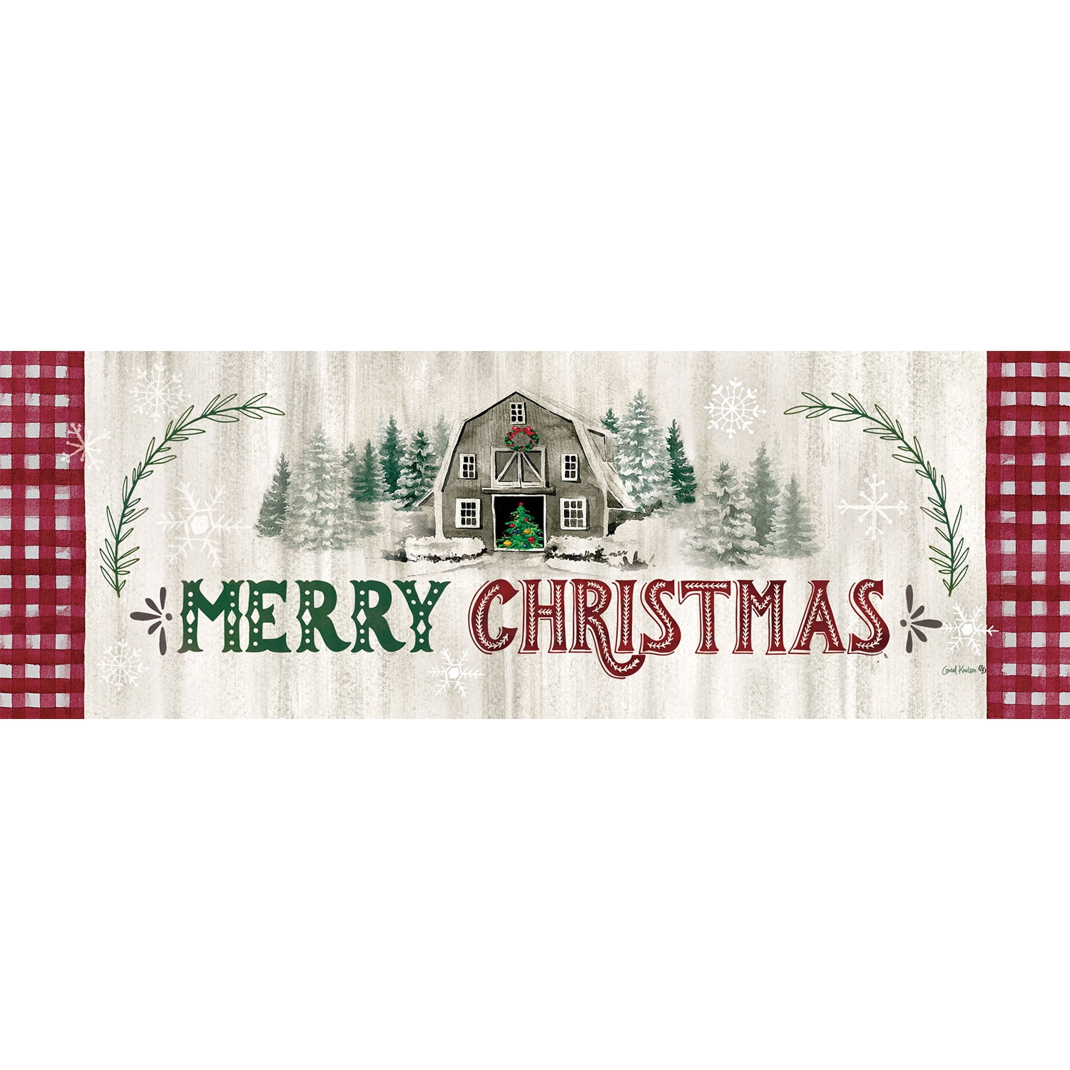 Custom Decor Signature Sign - Christmas Barn - Walmart.com