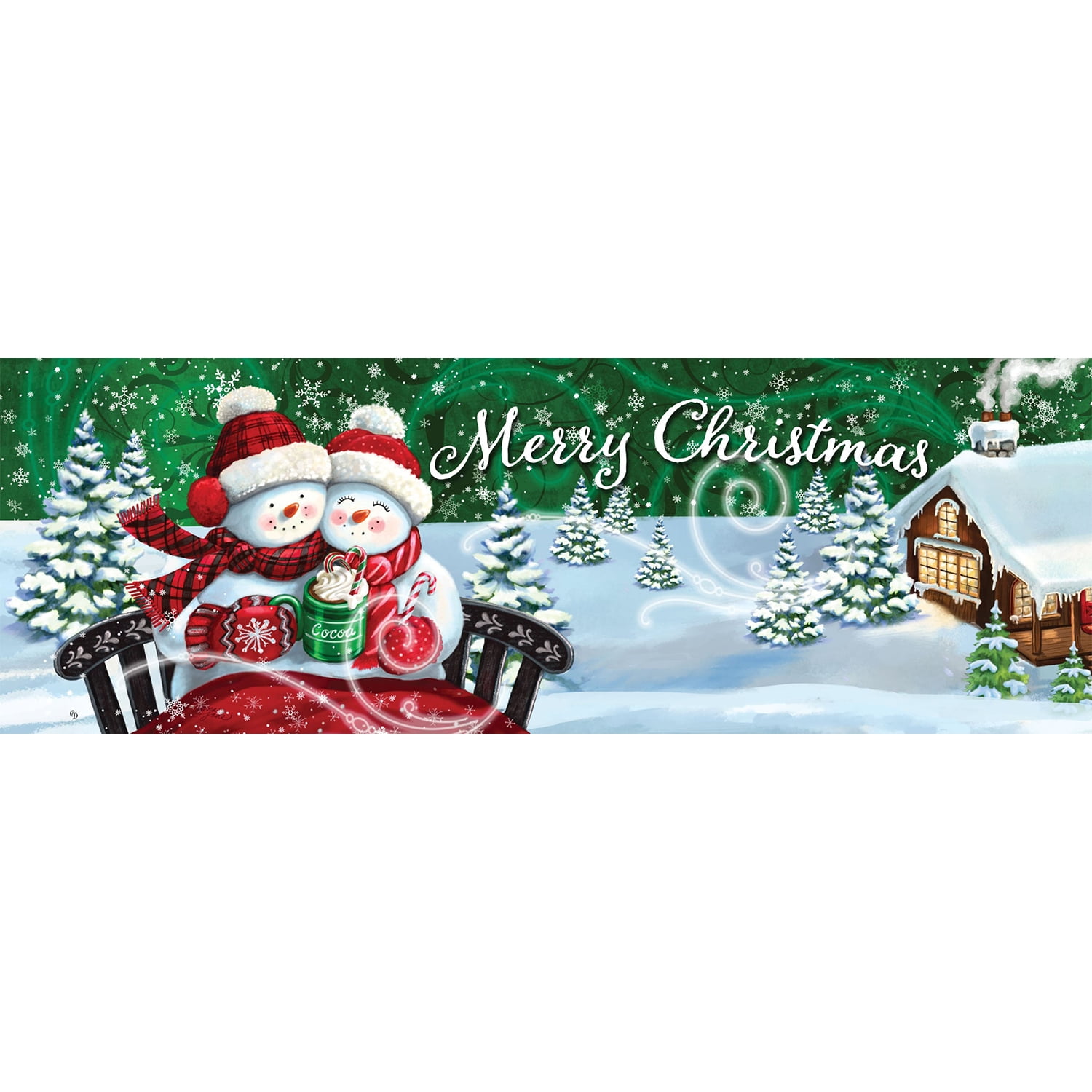 Custom Decor Signature Sign - Cocoa Couple - Walmart.com