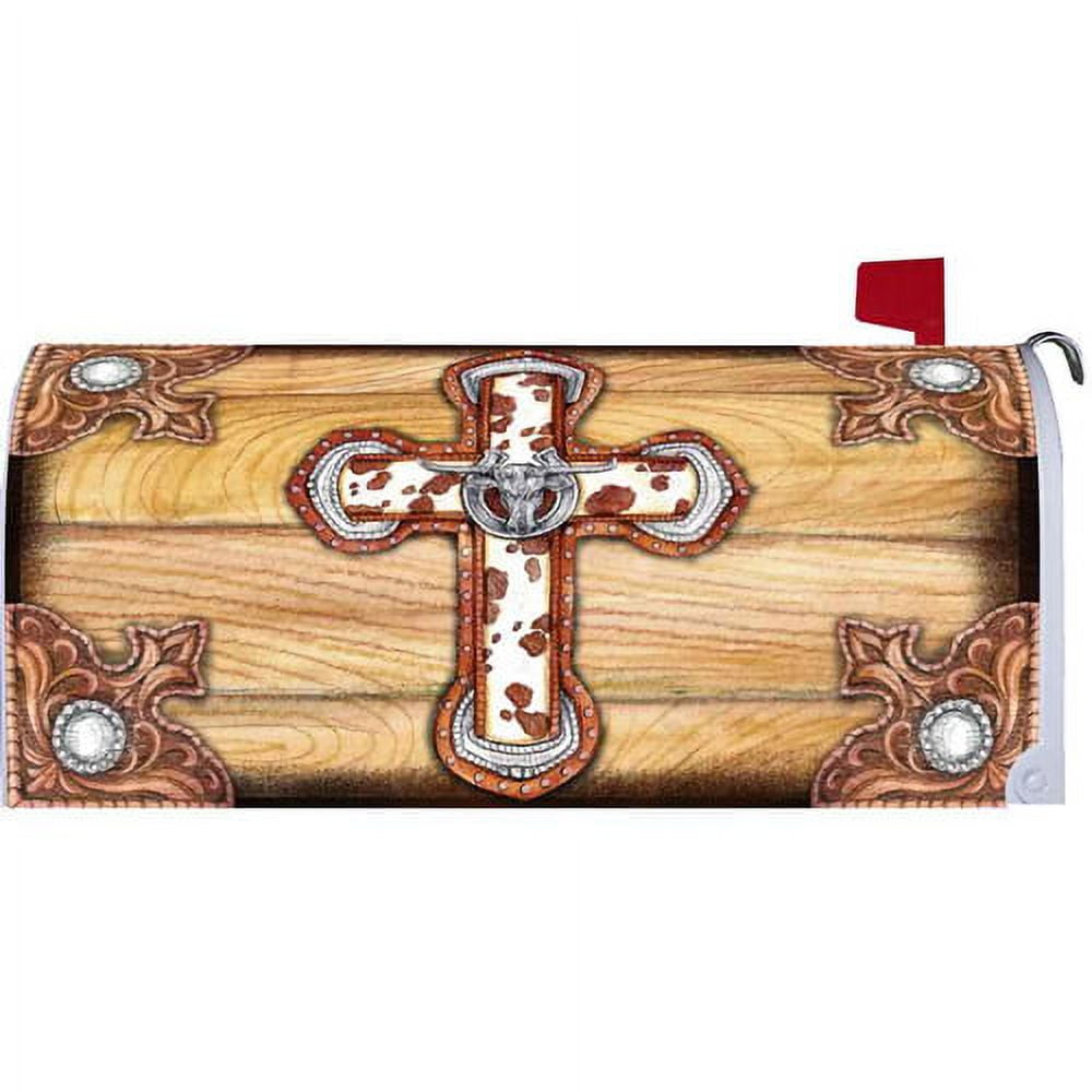 Custom Decor Western Cross Mailbox Cover - Walmart.com