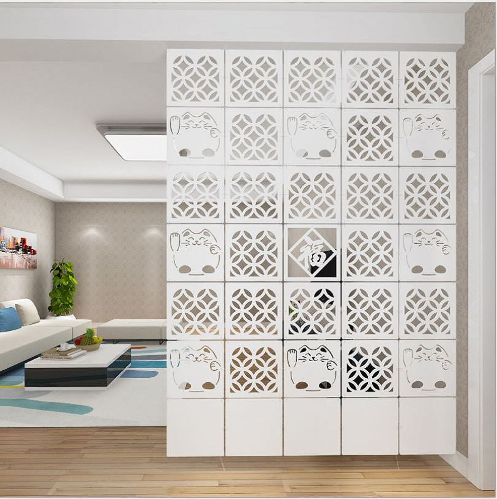 Custom Decorative Screen Divider system for walls, Dividing room ...