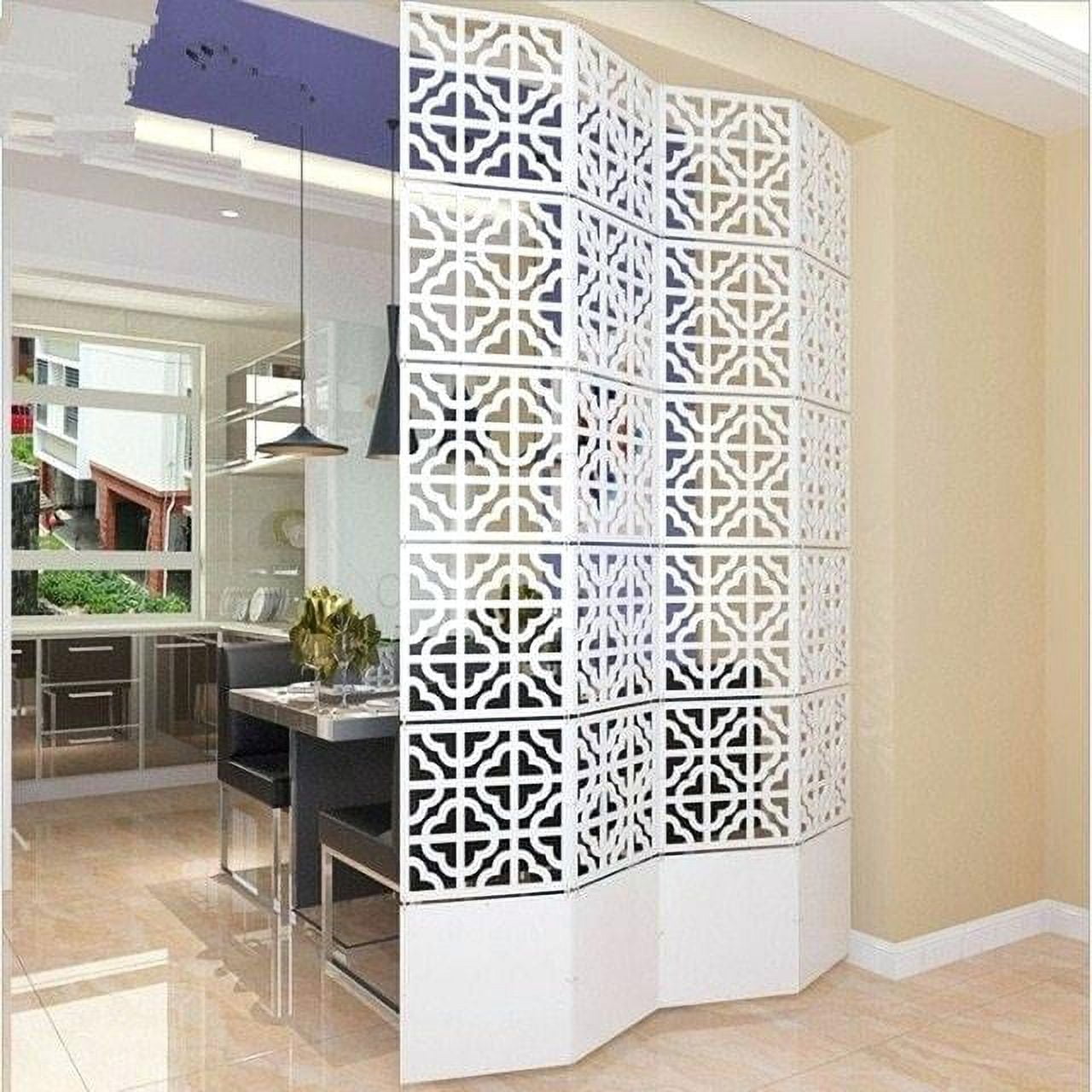 Portable Privacy Panel: 12pc Custom Screen Divider System for Walls ...