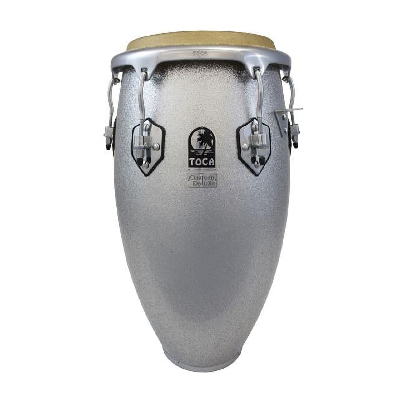 Custom Deluxe Fiberglass Bongos, Silver Sparkle - Walmart.com