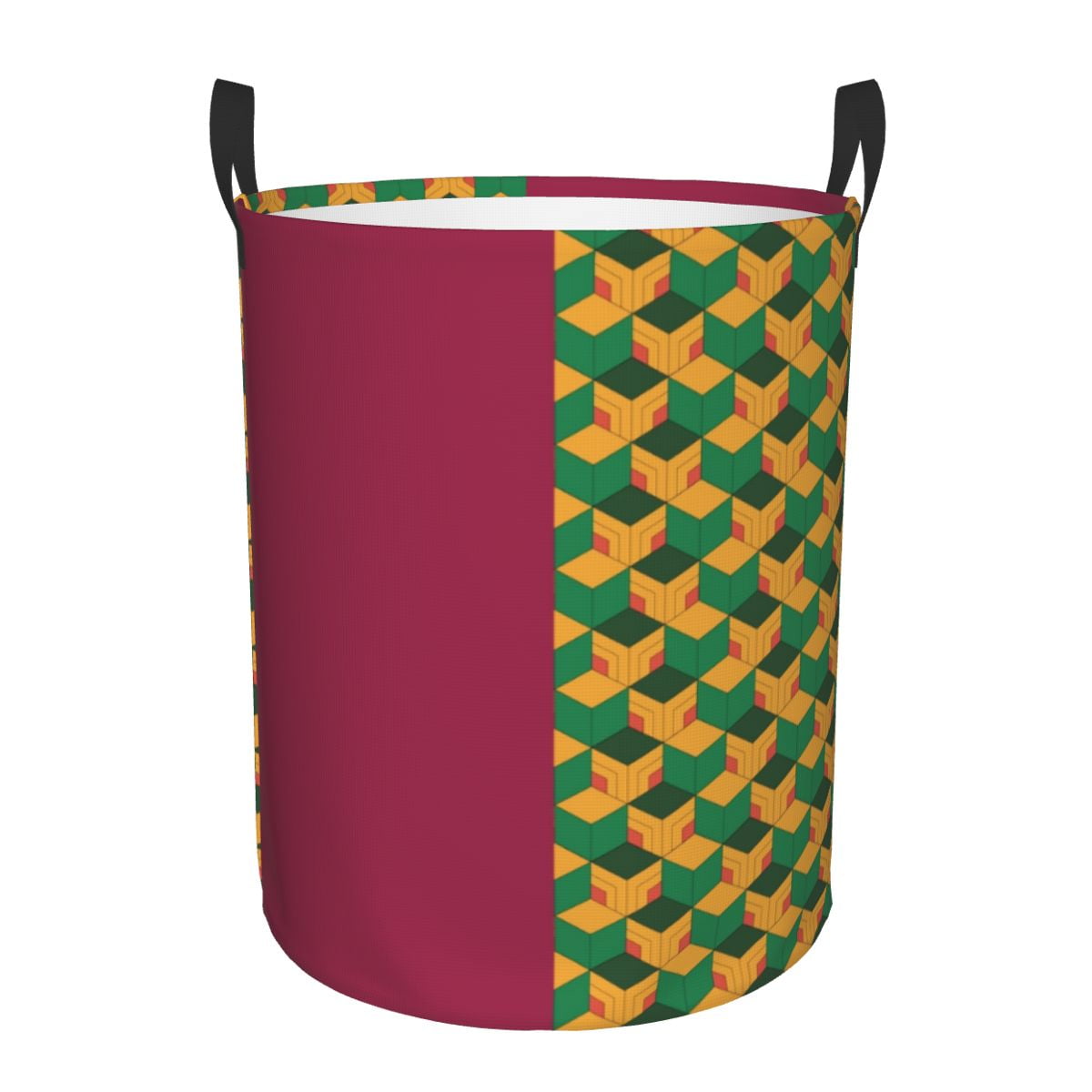 Custom Demon Slayer Kimetsu No Yaiba Laundry Basket Collapsible Clothes ...