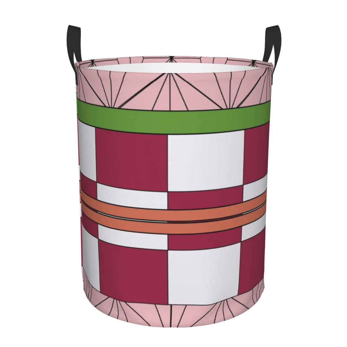 Custom Demon Slayer Kimetsu No Yaiba Laundry Basket Collapsible Clothes ...