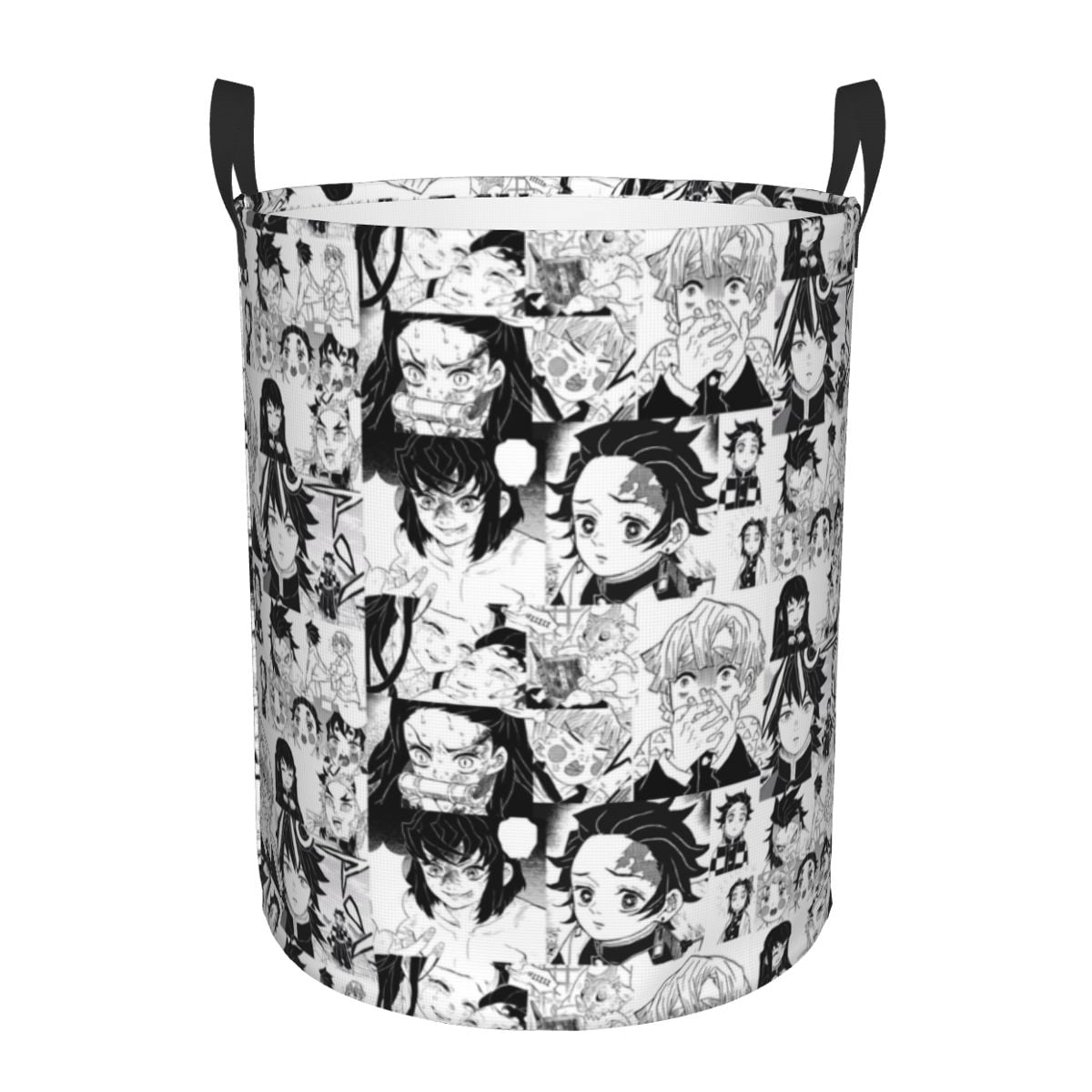 Custom Demon Slayer Kimetsu No Yaiba Laundry Basket Collapsible Clothes ...