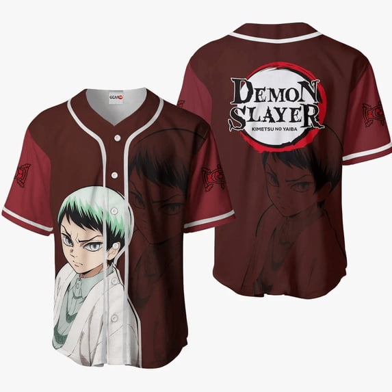 Custom Demon Slayer Yushiro Baseball Jersey Shirt - Walmart.com