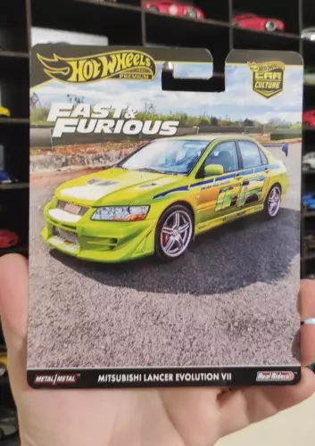 Custom Designed Card Mitsubishi Lancer Evo VII - Fast & Furious Lancer ...