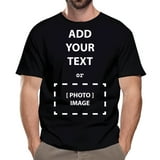 Custom Designed Crewneck T-Shirt | Personalized Shirt for Men Made with ...