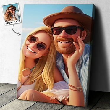 Custom Photo Canvas Prints Personalized Large Custom Poster Wall Decor ...