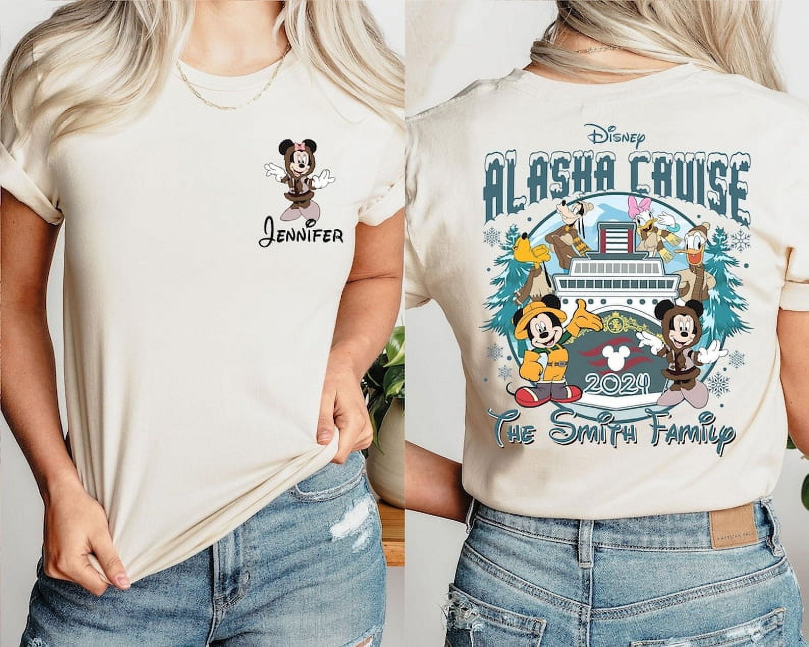 Custom Disney Alaska Cruise Shirt, Mickey Friends Alaska Cruise Crew Shirt, Disney Family Trip ...