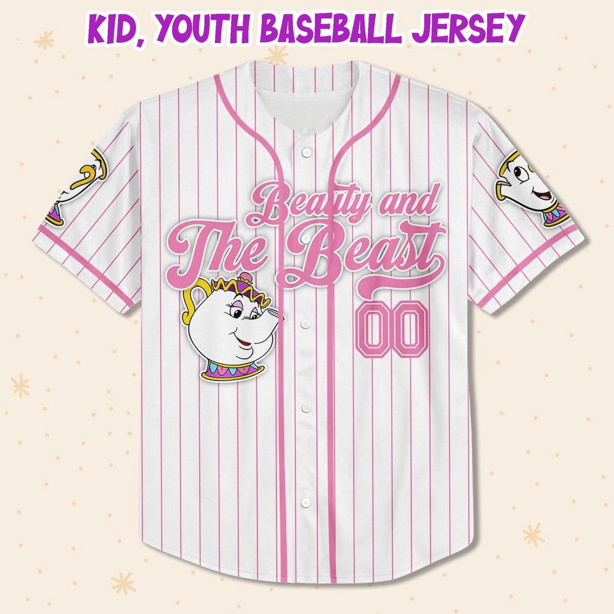 Custom Disney Beauty And The Beast Mrs Potts And Chip Simple Stripe ...