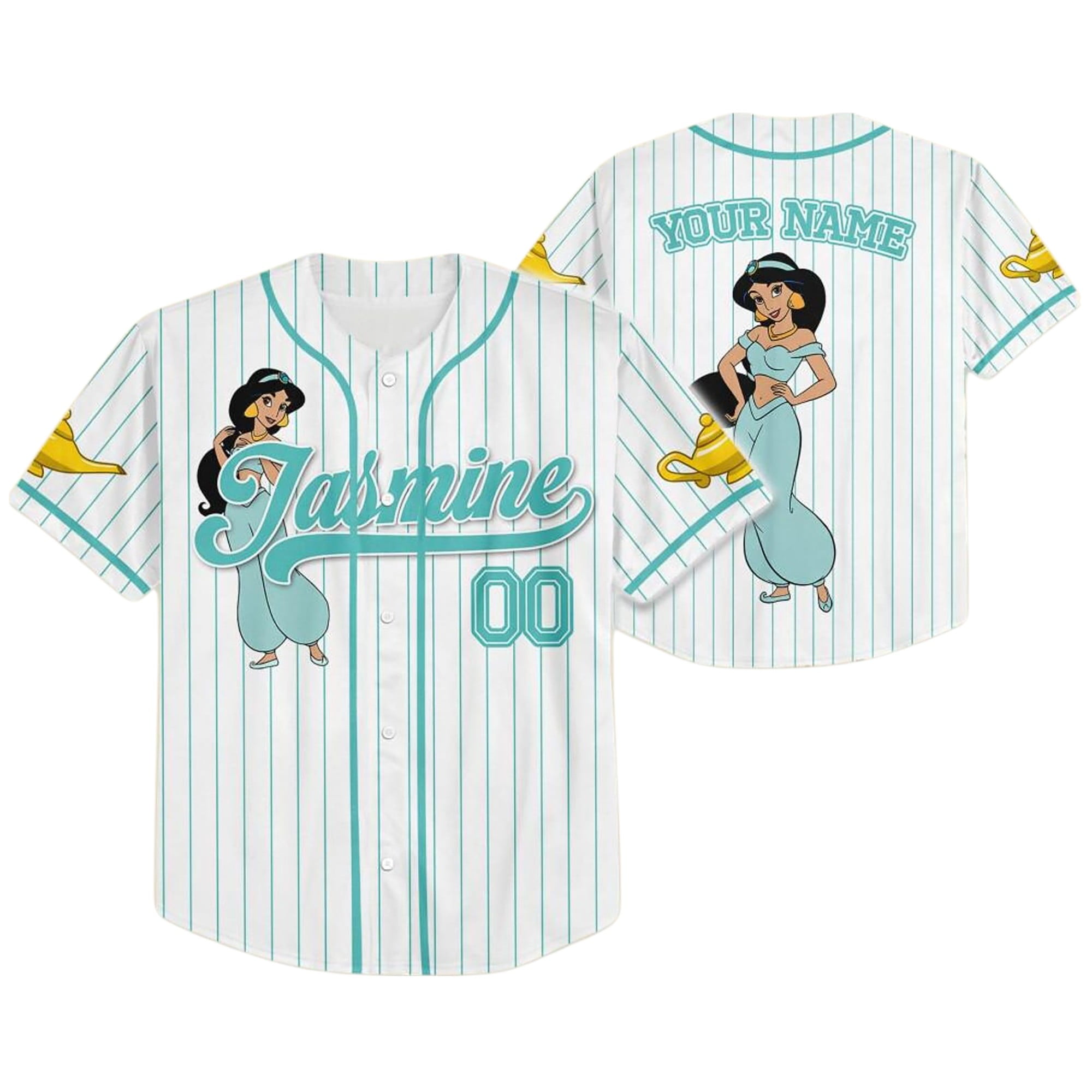 Custom Disney Princess Jasmine Aladdin Simple, Custom Name Disney Game ...