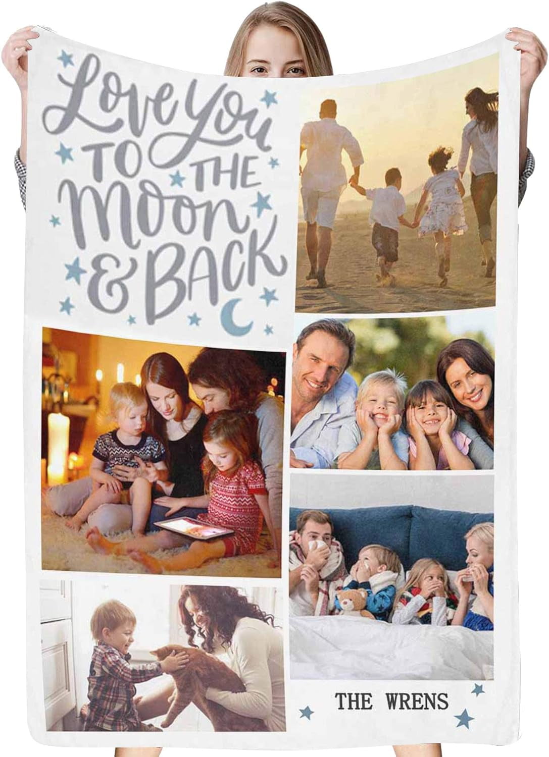 Custom Dog Photo Blanket - Personalized Picture Blankets for Pets Dog ...