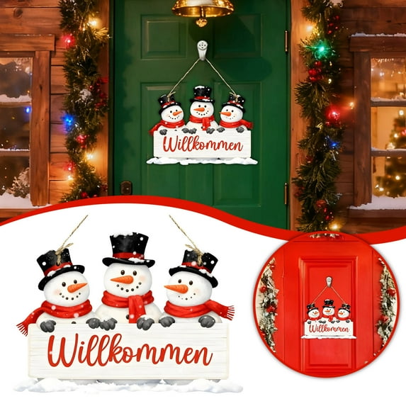 Custom Door Hanger Sign For Front Door Welcome Housewarming With ...