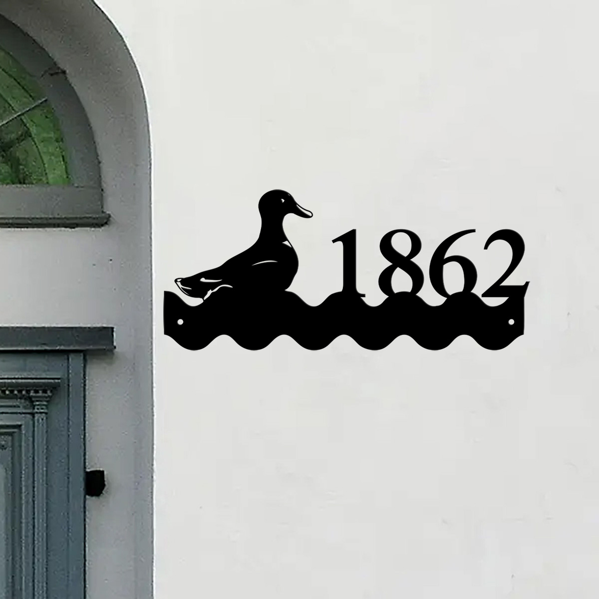 Custom Duck Address Metal sign, Custom Duck House sign, Duck Address ...