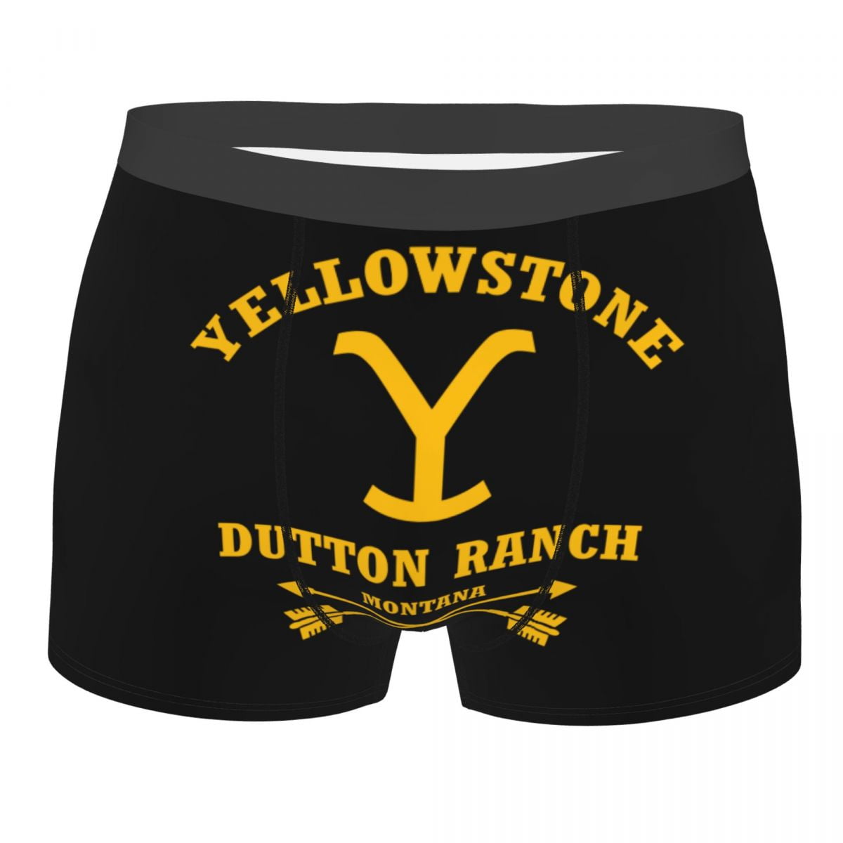 Custom Dutton Ranch Underwear Sexy Breathbale Boxer Briefs Shorts ...