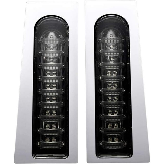 Custom Dynamics PB-FILL-S-C Probeam Fillerz Saddlebag LED Light - Smoke ...