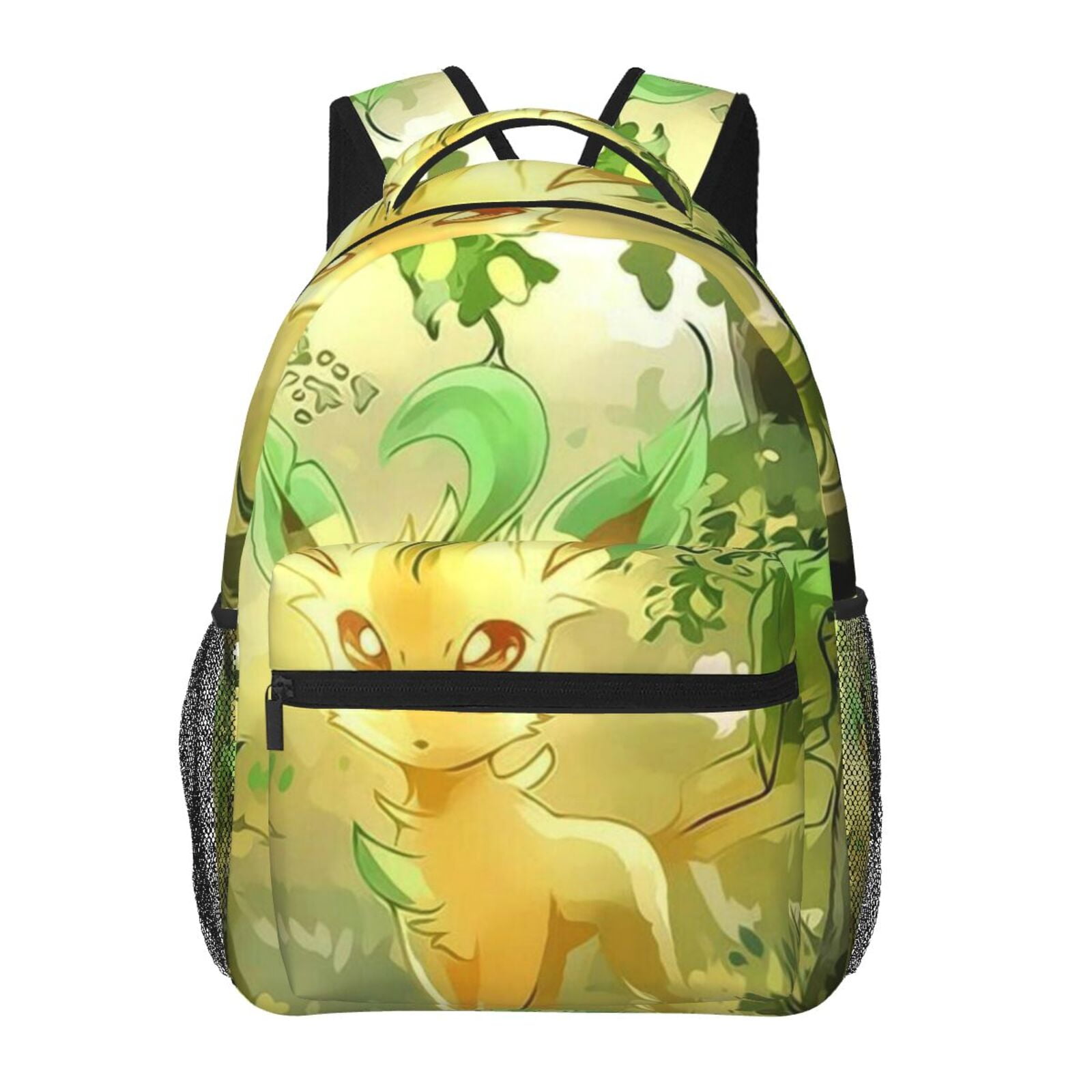 Custom Eev-Ee Evolution Travel Backpack Diy Casual Anime Lightweight ...