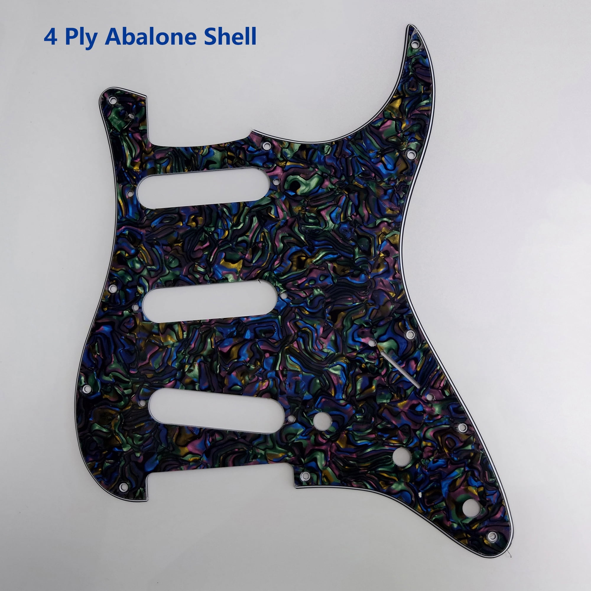 Custom Electric Guitar Pickguard For FD US 11 Screw Hole SSS Scratch ...