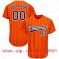 Custom Embroidered Baseball Shirt Baseball Jersey Stitched Team Name ...