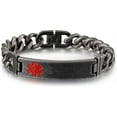 Custom Emergency Medical Alert Bracelet - Free Engraving, Ships Next ...