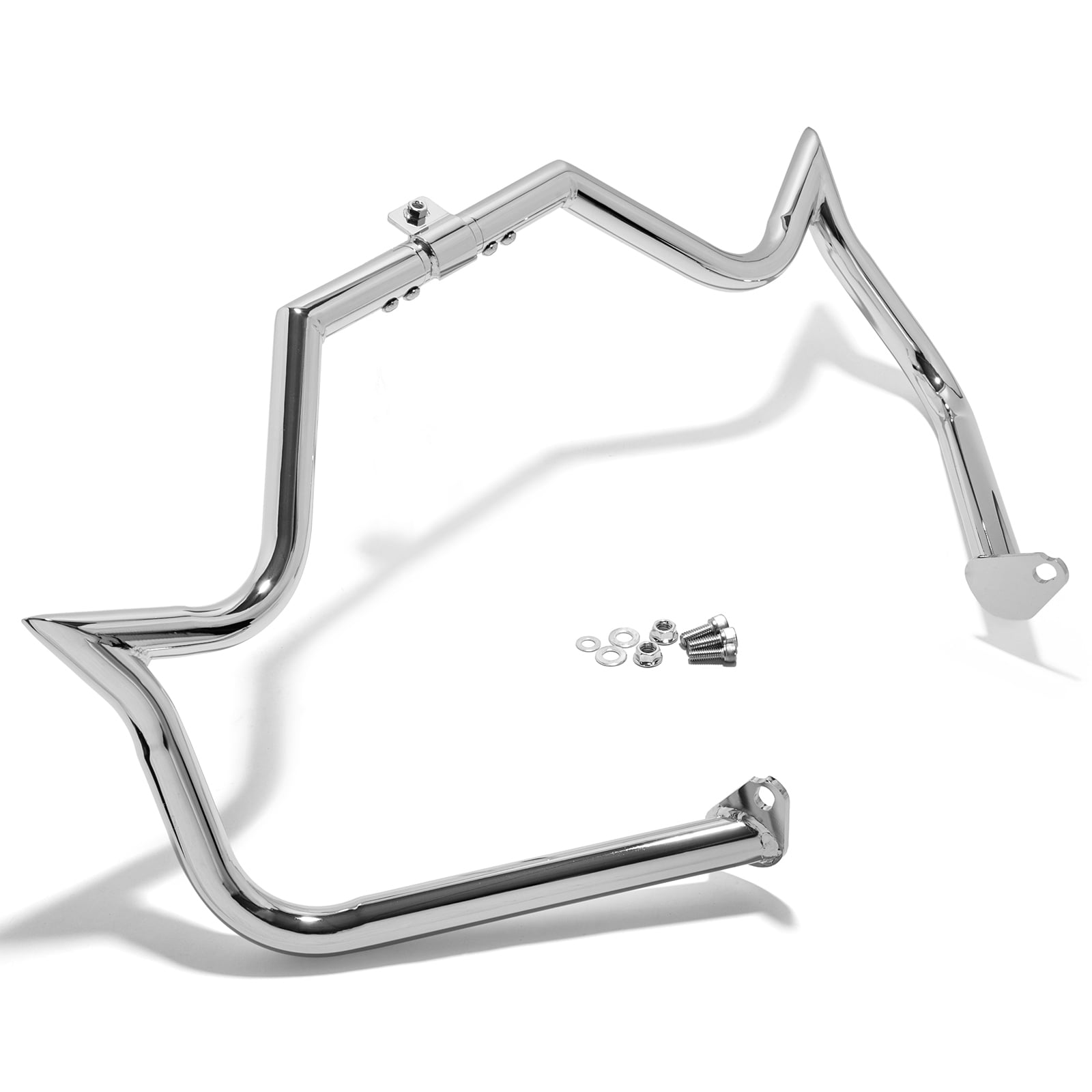 Custom Engine Guard Chrome Highway Crash Bar 1.5" For Harley Touring ...