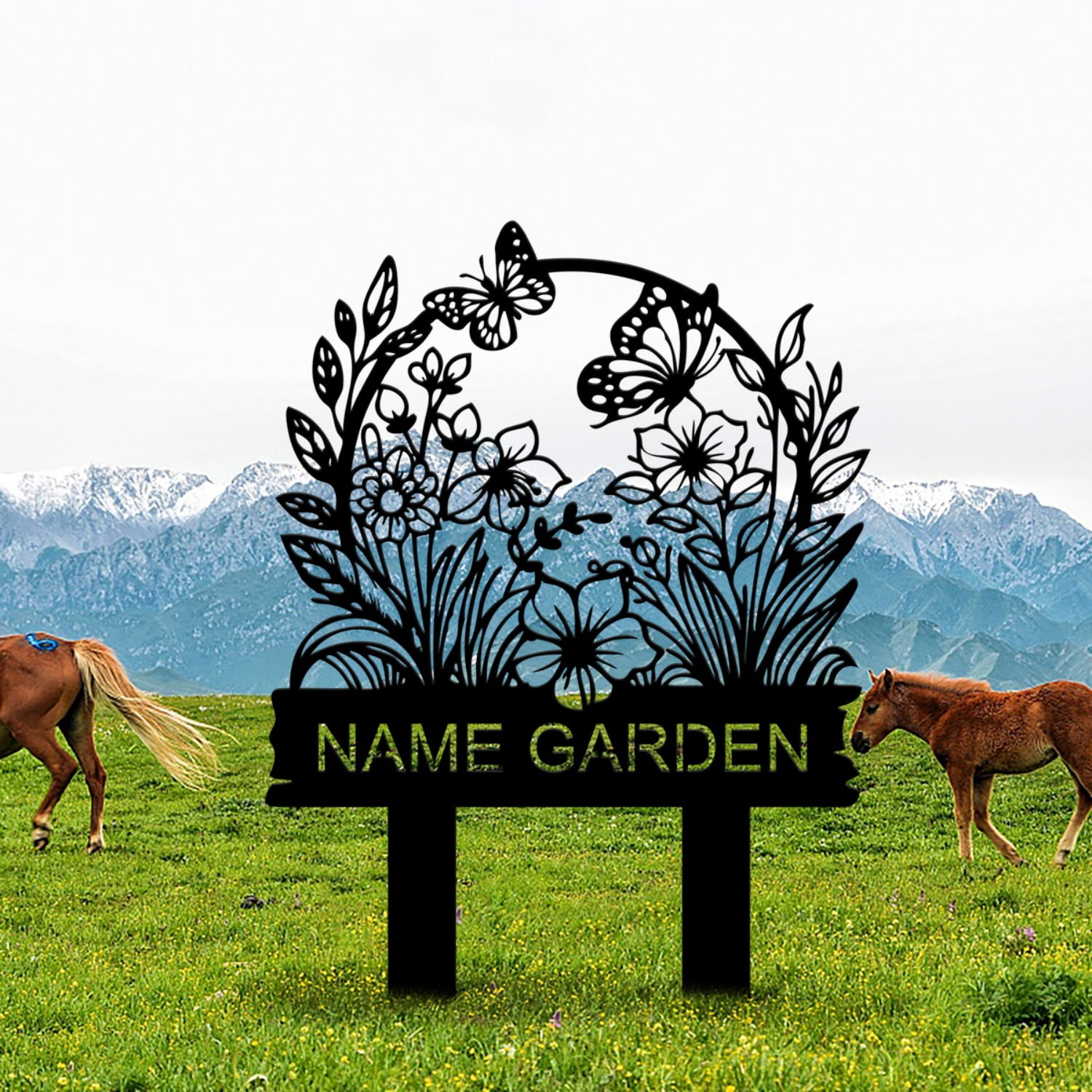 Custom Engraved Address Farmhouse Name Sign, Personalized Car Ranch ...