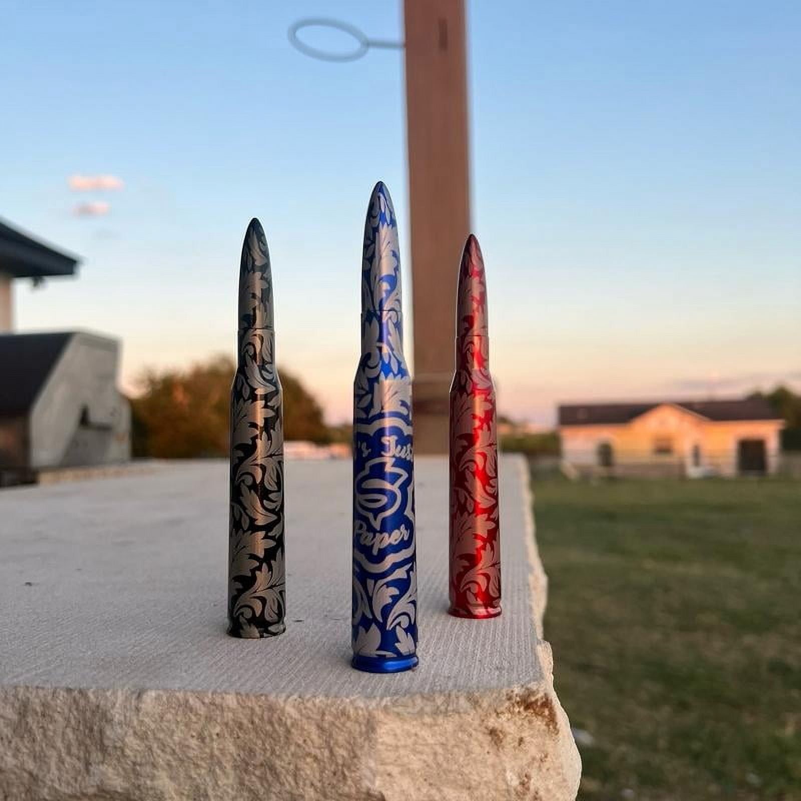 Custom Etched Bullet Antenna for Any Truck and model - Walmart.com