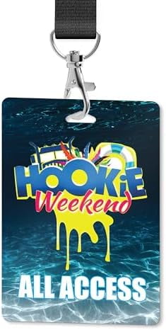Custom Event Badges 2.75"x4", 25-Pack, Full-Color PVC Credentials for ...