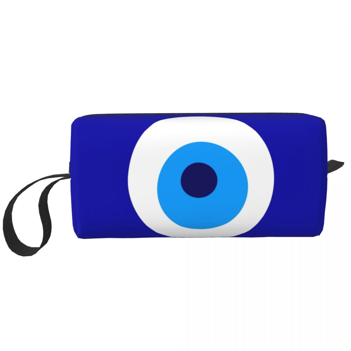 Custom Evil Eye Toiletry Bag Women Cosmetic Makeup Organizer Lady