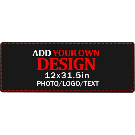 Custom Extended Gaming Mouse Pad Personalized Add Your Own Photo ...