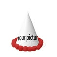 Custom Face Cut Out Colorful Birthday Party Hats with Personalized Age ...
