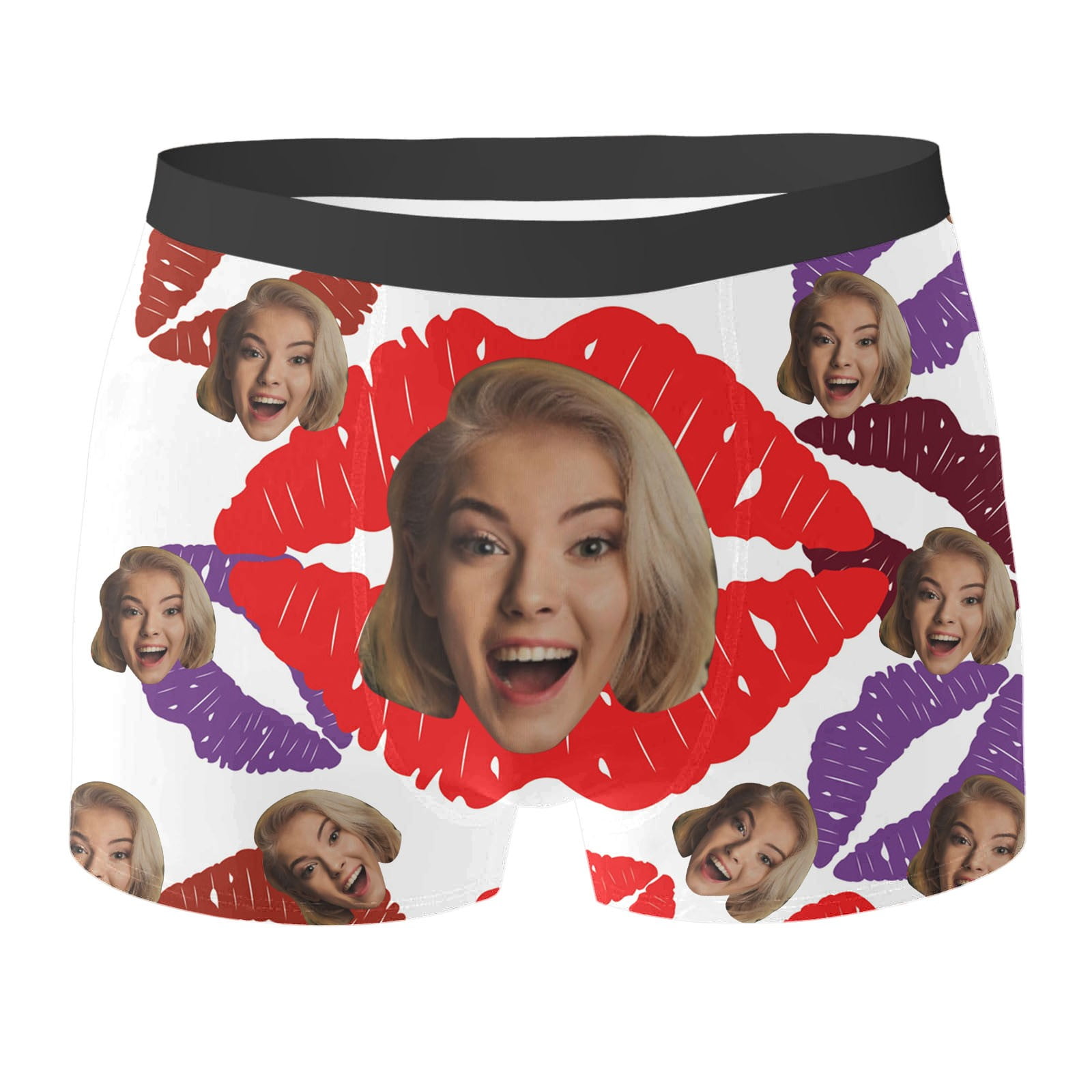 Custom Face Personalized Underwear Customized Boxers for Men Unique ...