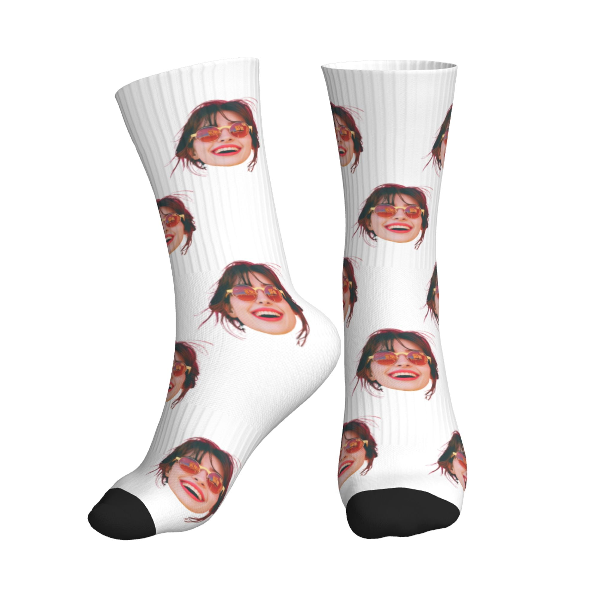 Custom Face Socks, Personalized Novelty Socks with Face Photo, Funny ...