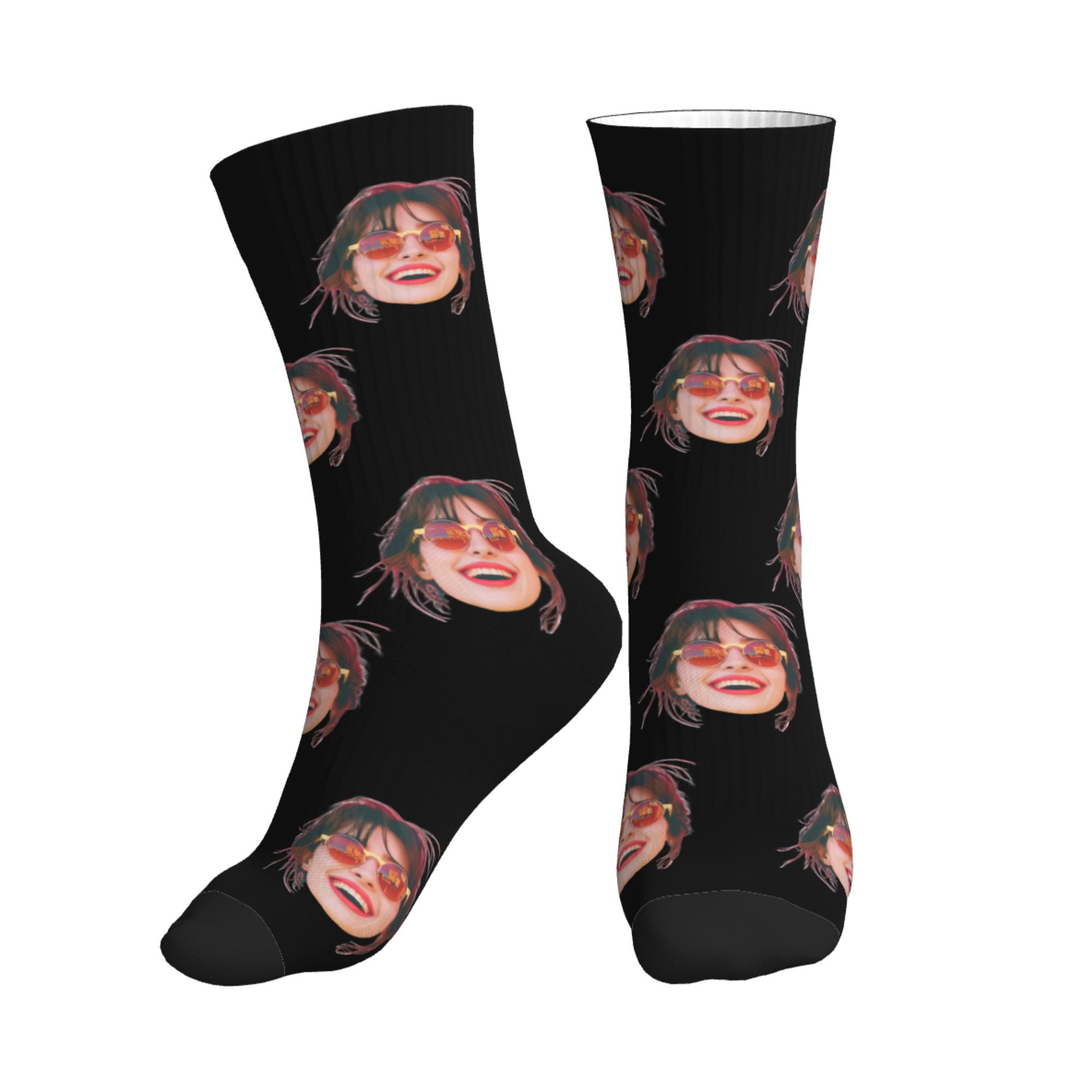 Custom Face Socks, Personalized Novelty Socks with Face Photo, Funny ...