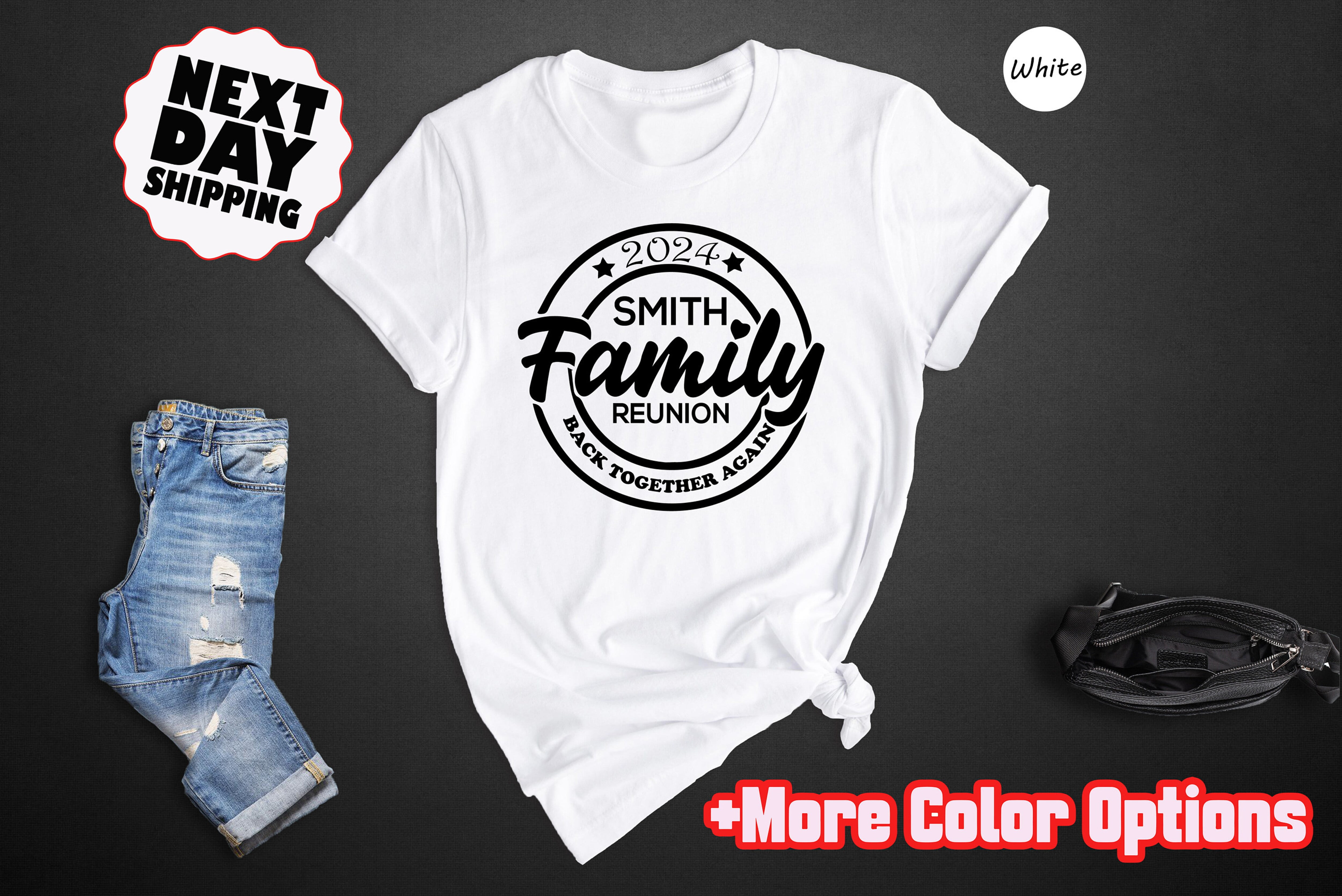 Custom Family Reunion, Vintage Family Reunion TShirts, Custom Matching ...