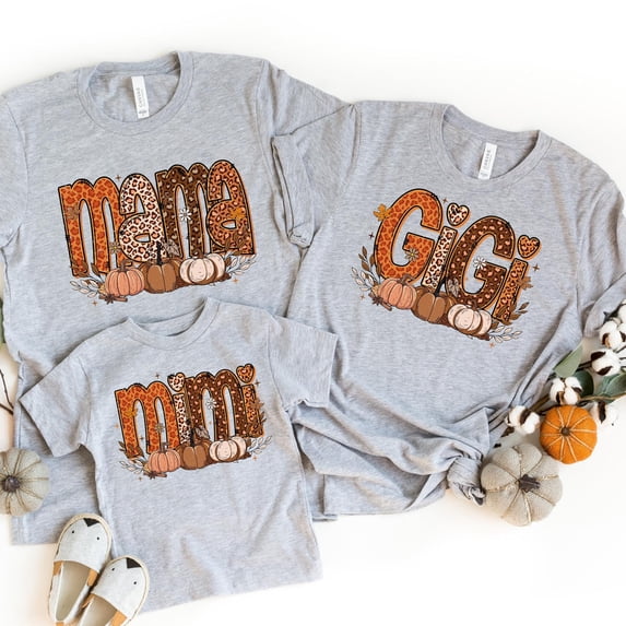 Custom Family Thanksgiving Thankful For My Tribe Shirts Family ...