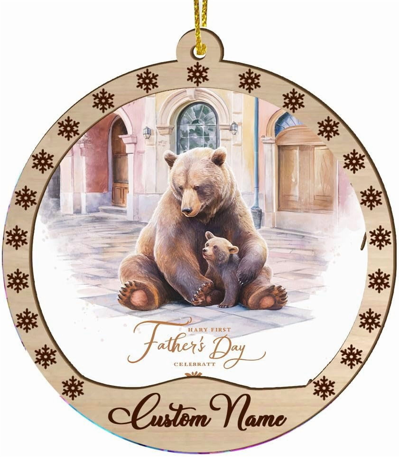 Custom Father's Day Suncatcher, 1st Father's Day, Father's Day ...