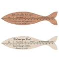 Custom Fish Ruler Wooden Personalized Engraved Fish Measurement Tool ...