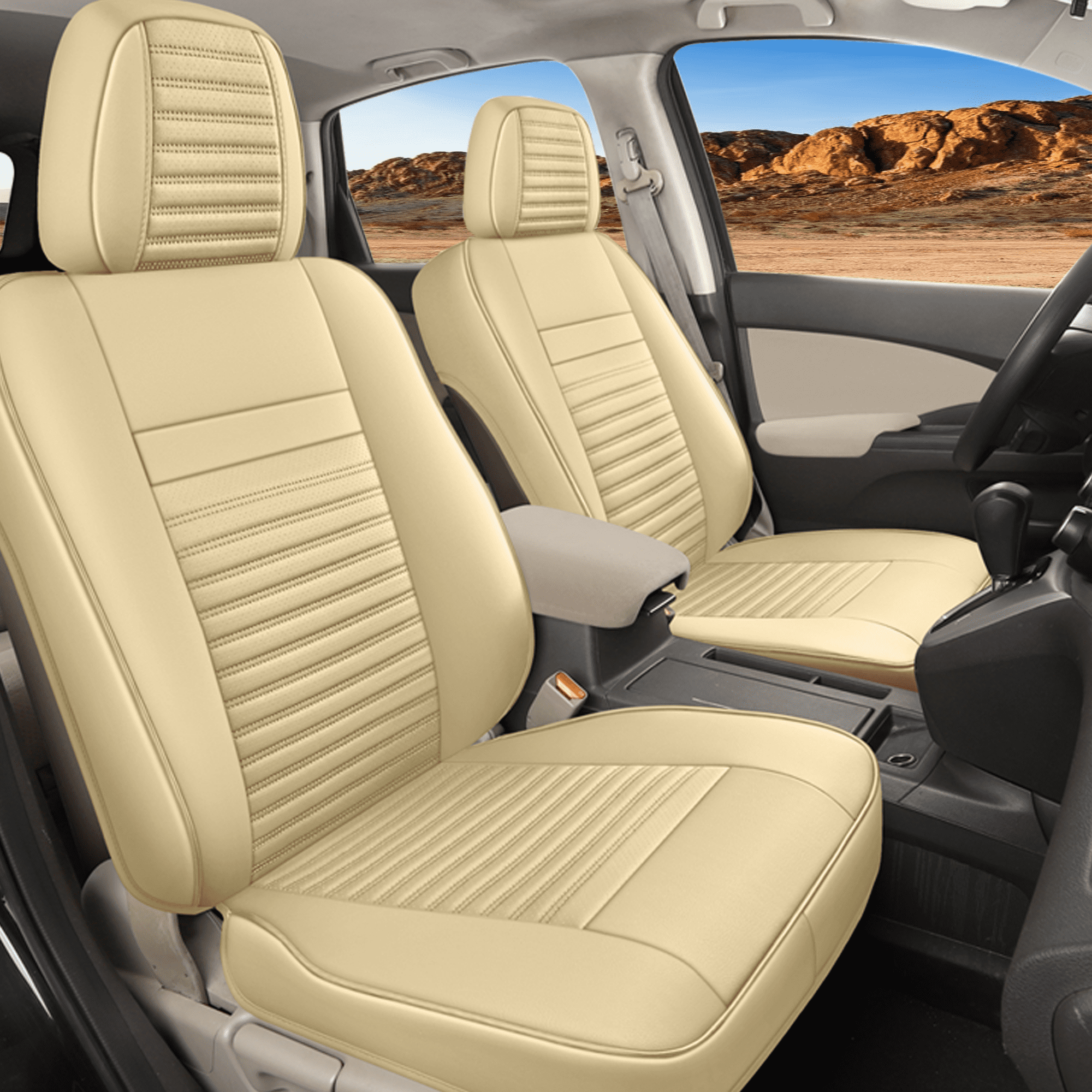 Custom-Fit Car Seat Covers for HONDA CR-V | Full Set with Waterproof ...