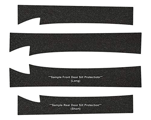 Custom Fit Door Sill Entry Protector for 2019-2025 Chevrolet Silverado ...