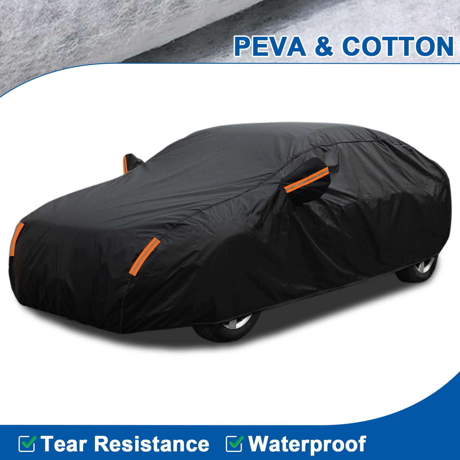Custom Fit Ford Mustang 2005-2014 Car Cover, 6 Layers PEVA+Cotton 100% ...