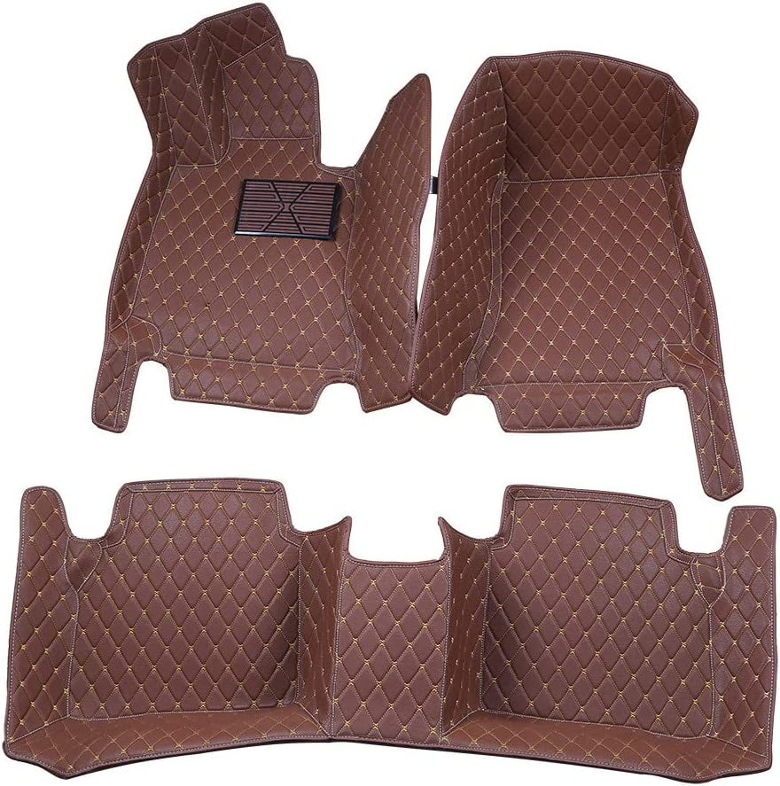 Custom Fit Luxury XPE Leather Heavy Duty Floor Mats Compatible with ...