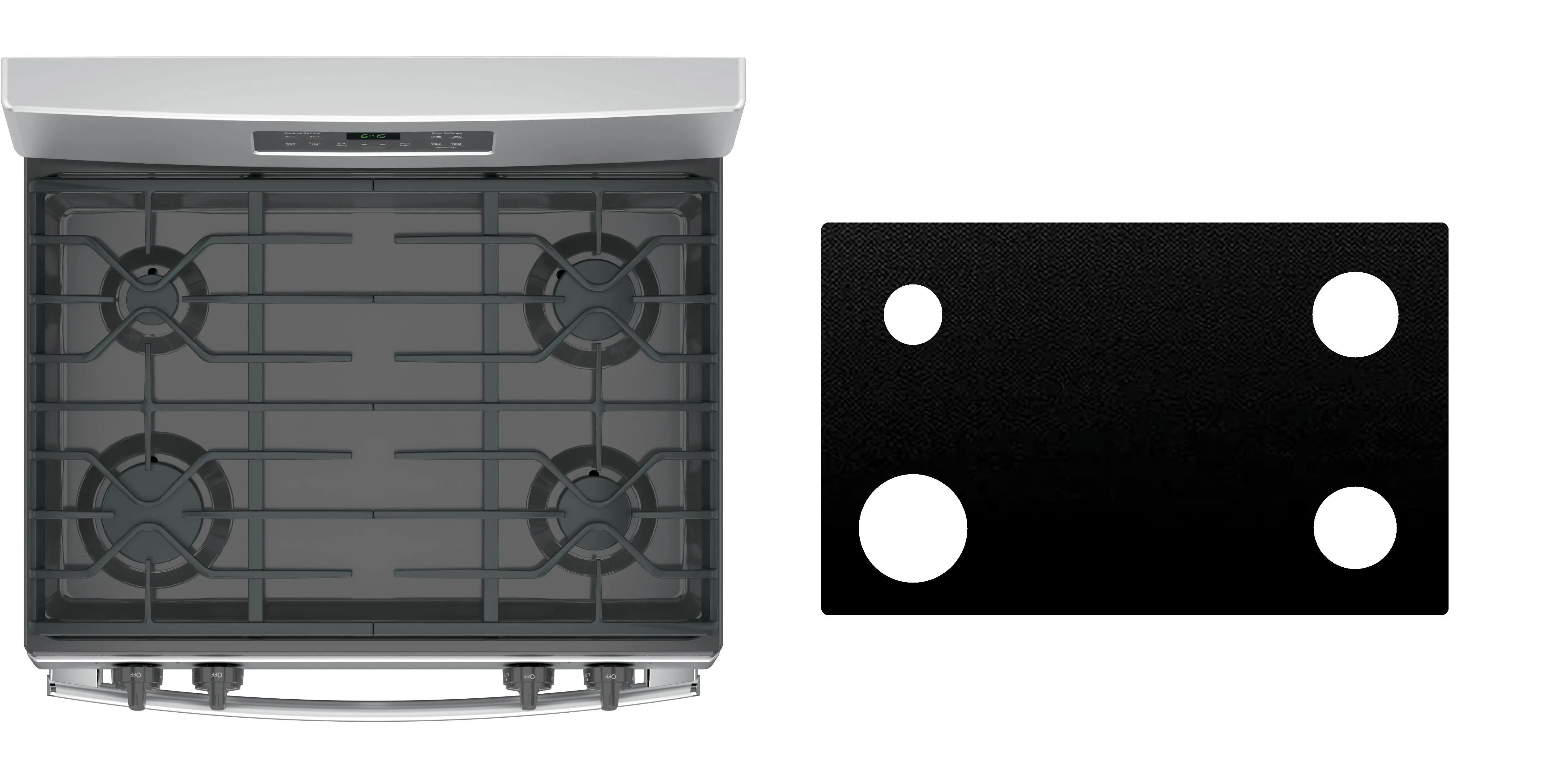 Custom Fit Reusable Burner Liner for General Electric GE Gas Range ...