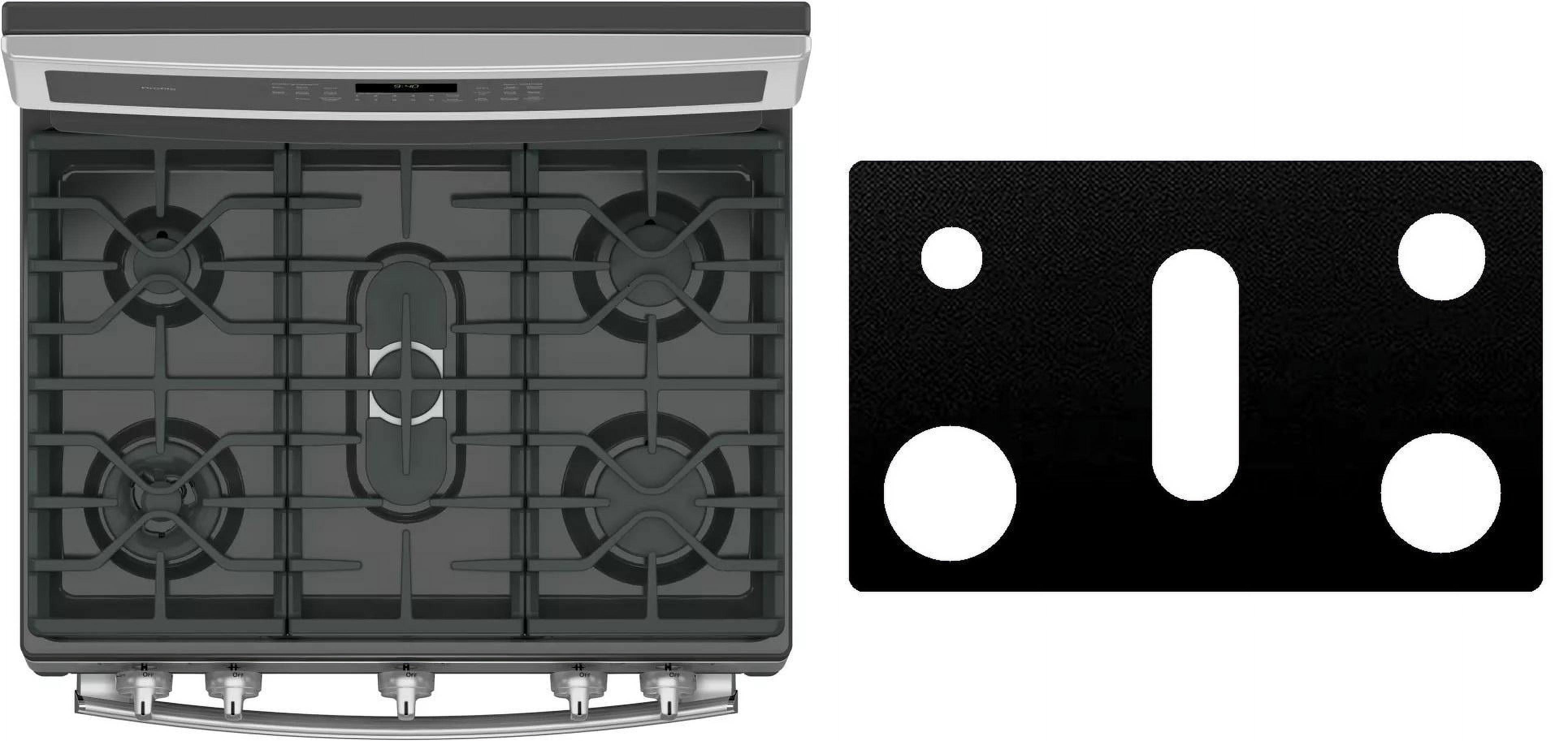 Custom Fit Reusable Burner Liner for General Electric GE Gas Range ...