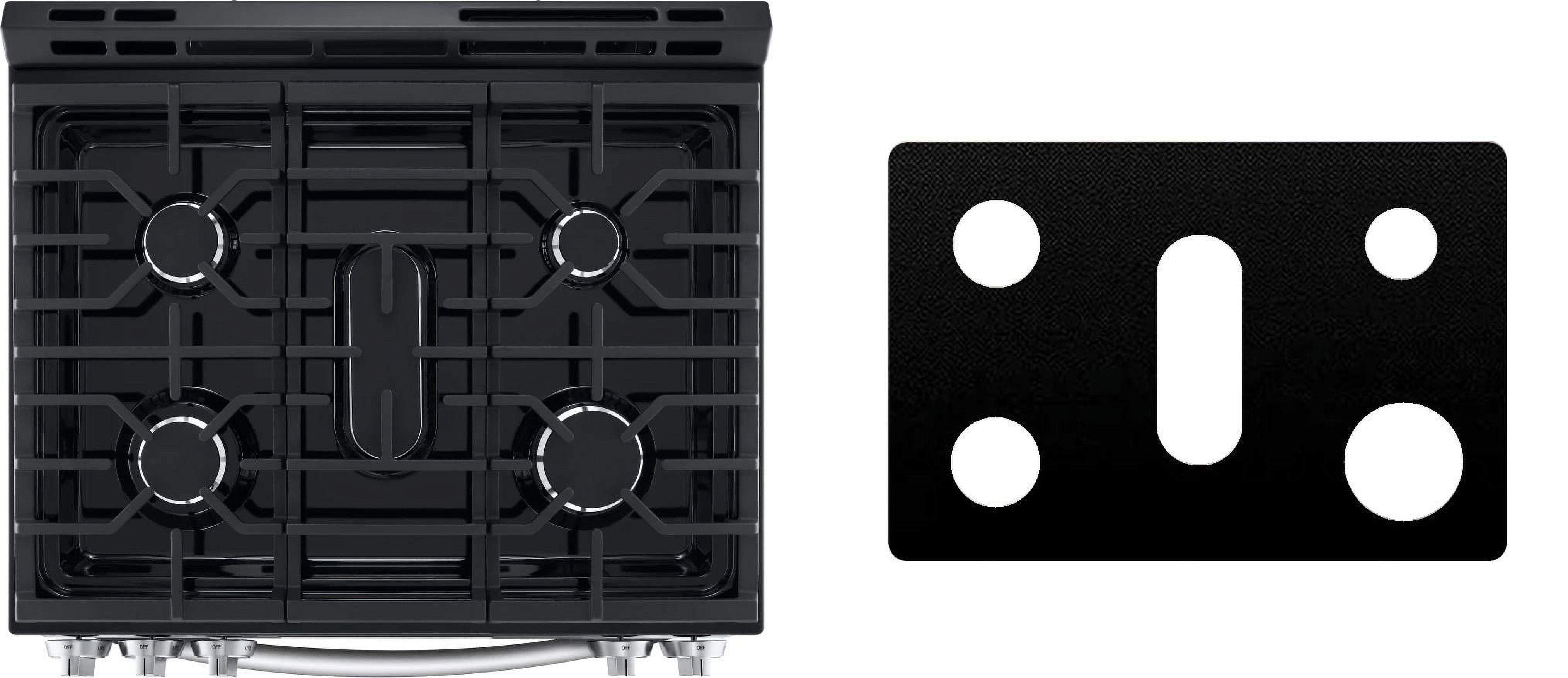 Custom Fit Reusable Burner Liner for Life Good LG Gas Range Stove ...